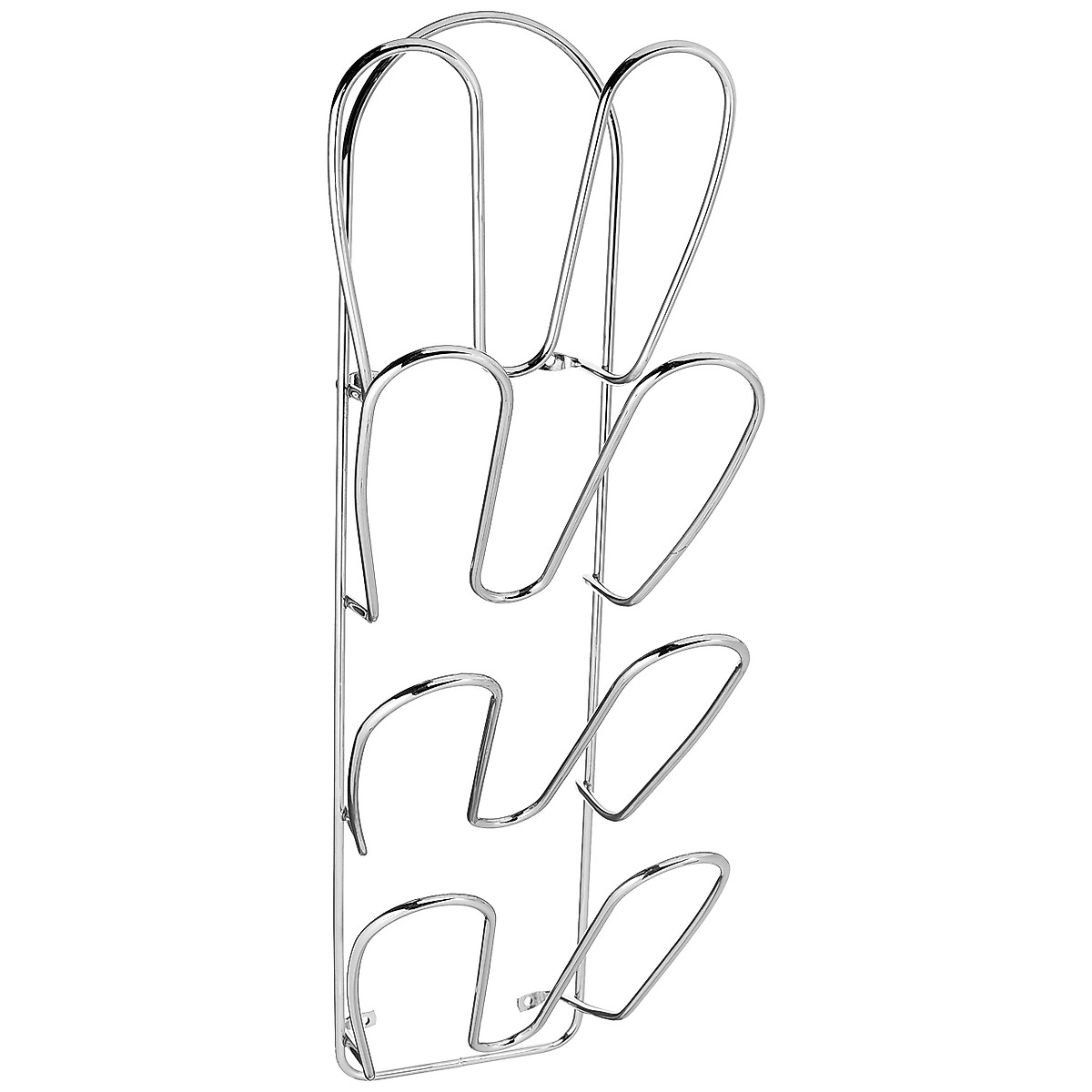 Spectrum Diversified Bloom Lid Organizer, Plate Rack, Cookie Sheet Holder, Wall Mount, Chrome