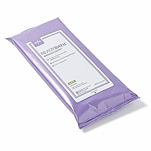 Medline ReadyBath Scented Body Cleansing Cloths, Standard Weight Wipes (8 Count Pack, 30 Packs)