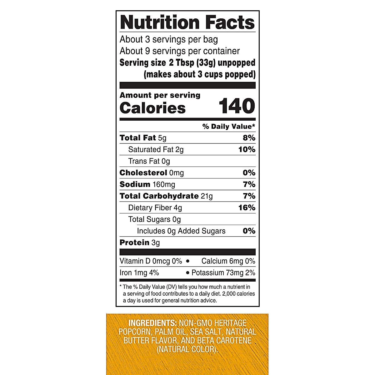 Black Jewell Gourmet Microwave Popcorn, Touch of Butter, 10.5 Ounces (Pack of 3)