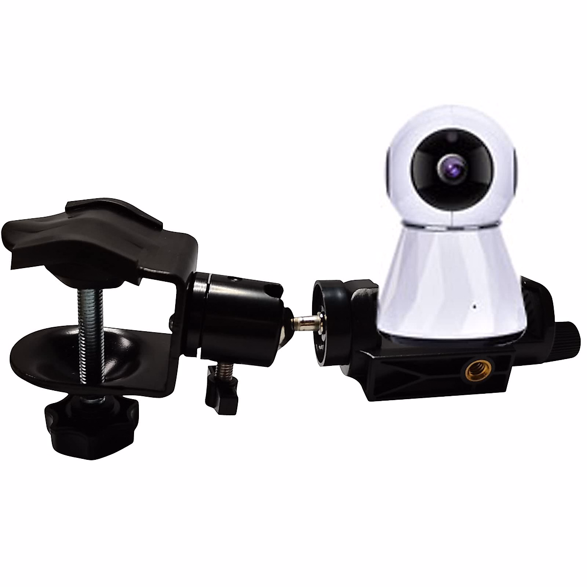 HelloCreate Baby Monitor Camera Bracket, 360 Degrees Rotatable Stable Camera Mount Bracket Baby Monitor Camera Mount Bracelet