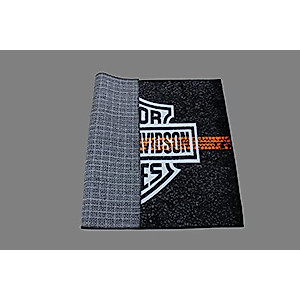 Harley Rug, Harley Legend Rug, Fantastic Rugs, Fan Rug, for Living Room, Home Decor Rug, Harley Davidson Rug, Popular Rug, Davidson Rug (2.6x3.3 feet - 80x100 cm)