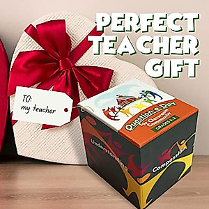 Bended Productions 183 Question a Day Cards Elementary School | Teacher Created Morning Meeting Chips for Teachers and Students | Classroom Conversation & Writing Prompt Cards Grades K-2