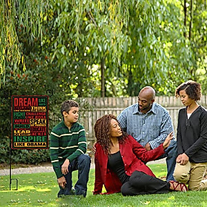 Nepnuser Juneteenth Garden Flag Black History Month African American Festival Decoration Lawn Front Yard Sign Decor