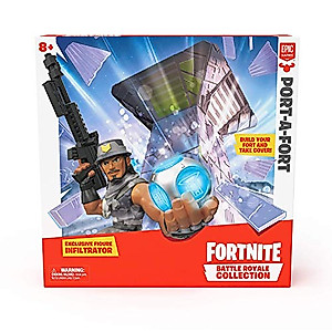 FORTNITE Battle Royale Collection: Port-A-Fort Playset & Infiltrator Figure