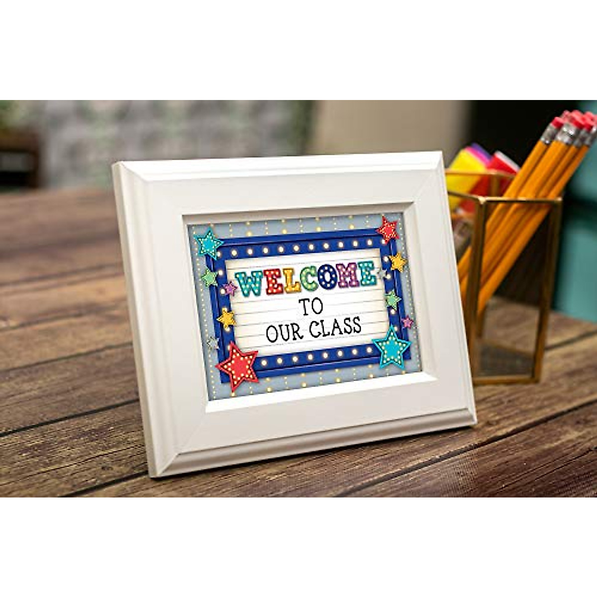 Teacher Created Resources Marquee Welcome Postcards, Multi, Model:5486