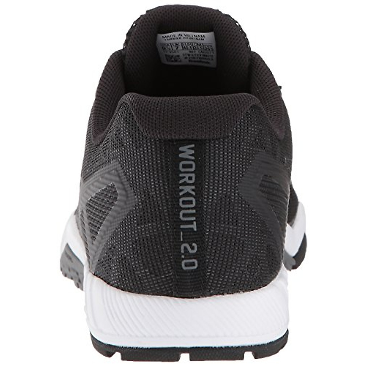 Reebok Women's ROS Workout TR 2.0 Sneaker, Black/Alloy/White, 7