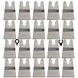 XXGO 20 Pcs 2 Inch Rigid Oscillating Multitool Scraper Blade Universal XG1020