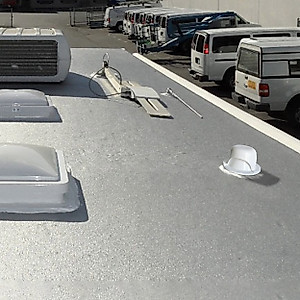 NU-SET | RV Roof Vent Caps | RV Roof Vent Cover | RV Accessories & Door Hardware (White)