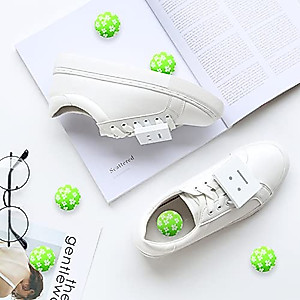 Sneaker Deodorizer Balls, Fresh Jasmine Shoe Deodorizer Balls, Odor Deodorizer Balls for Shoes, Gym Bags, Drawers and Locker, Easy Twist Lock/Open Mechanism, 6 Pack