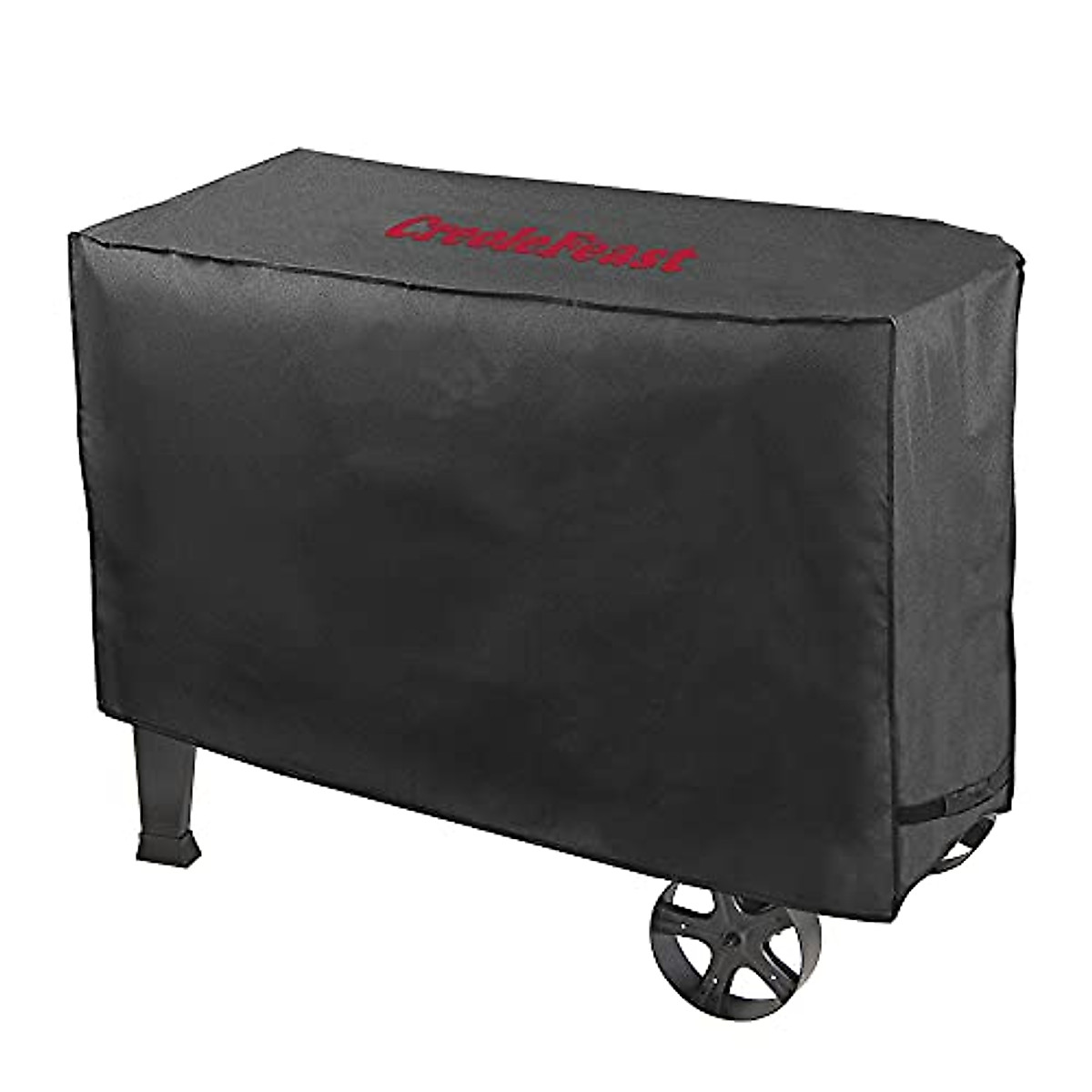 Creole Feast CR2001 Premium Oxford Grill Cover, Waterproof, Heavy-Duty for All-Year Weather Protection, Black
