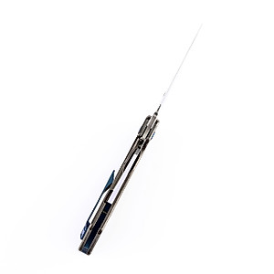 KANSEPT Goblin XL Pocket Folding Knives for Men EDC Camping Folding Knife 3.5''CPM-S35VN Blade Folding Knife withBronzed Anodized Titanium Handle Everyday Carry K1016A3