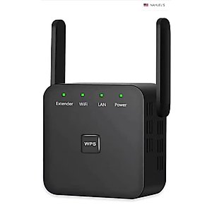 CUU 2022 Newest WiFi Extender, WiFi Repeater, WiFi Booster, Covers Up to 3000 Sq.ft and 30 Devices, Internet Booster - with Ethernet Port, Quick Setup, Home Wireless Signal Booster