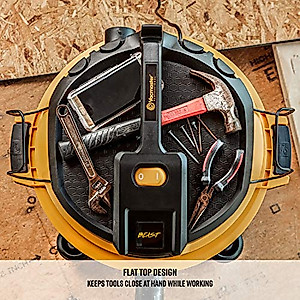 Vacmaster Professional - Professional Wet/Dry Vac, 12 Gallon, Beast Series, 5.5 HP 2-1/2" Hose (VJH1211PF0201) , Black