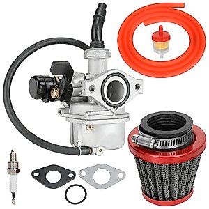 YOXUFA PZ19 Carburetor 19mm Carb Air Filter Kit for 50cc 70cc 90cc 110cc 125cc ATV Pit Dirt Bike Coolster Apollo Baja Kazuma falcon TaoTao DB10 DB24 GK110 Chinese Quad 4 Wheeler Performance Parts