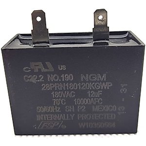 WPW10350564 Compatible with Whirlpool Refrigerator Run Capacitor