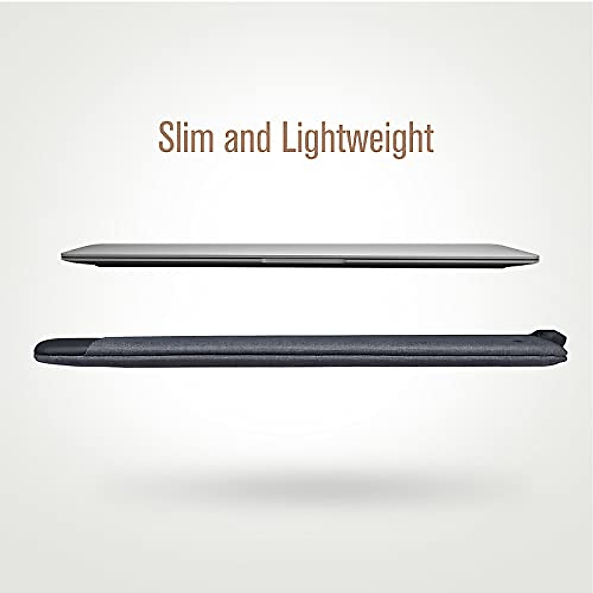 FINPAC 13 Inch Tablet Laptop Sleeve Case, Slim Carrying Cover Bag for 12.9" iPad Pro 2018-2022, MacBook Air 13 2018-2022, MacBook Pro 13 2016-2022, Surface Laptop Go, Surface Pro 9/X/8/7/6/5, Black