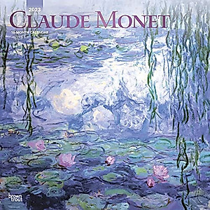 Claude Monet | 2023 12 x 24 Inch Monthly Square Wall Calendar | Foil Stamped Cover | BrownTrout | Impressionism Artist Paintings