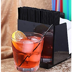 100% Biodegradable Plant-Based Stir Sticks, Plasticless Cocktail Straws Great for Mixing Cocktails Compostable Straws