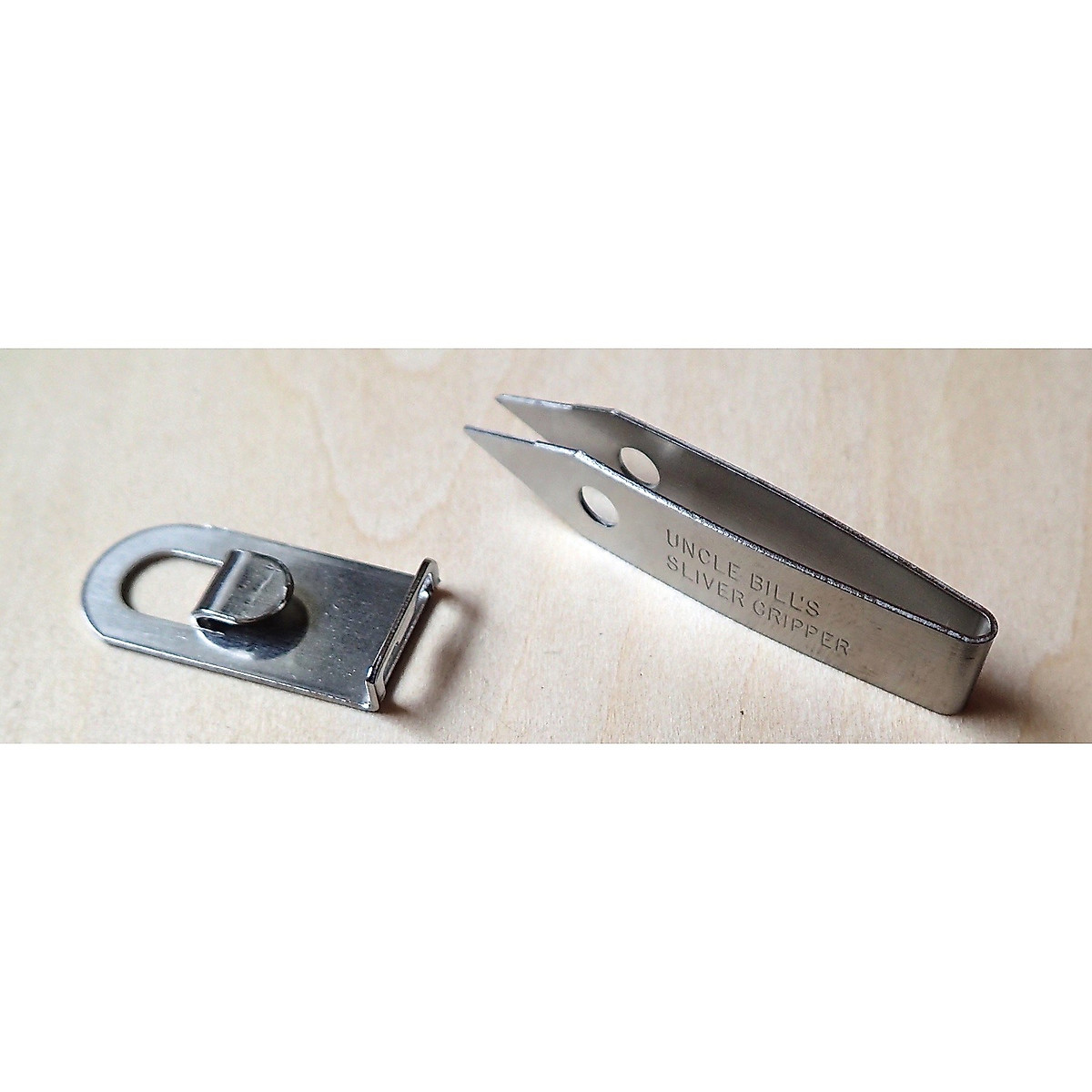 Sliver Gripper Uncle Bill's Key Chain Tweezers