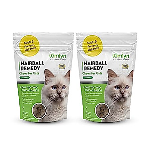 Tomlyn Laxatone Chicken-Flavor Hairball Remedy Chews for Cats and Kittens, 2-Pack