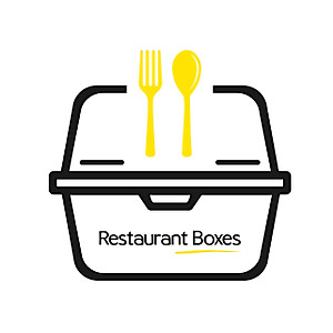 Restaurant Boxes 16 oz Meal Prep Round Black Containers with Clear Lids - 150 Sets, Disposable Food Containers, To Go Food Container, Take Out Food Containers