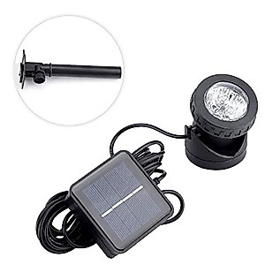 Omabeta Submarine Light Convenient Environmental Friendly High Bright for Garden White Light