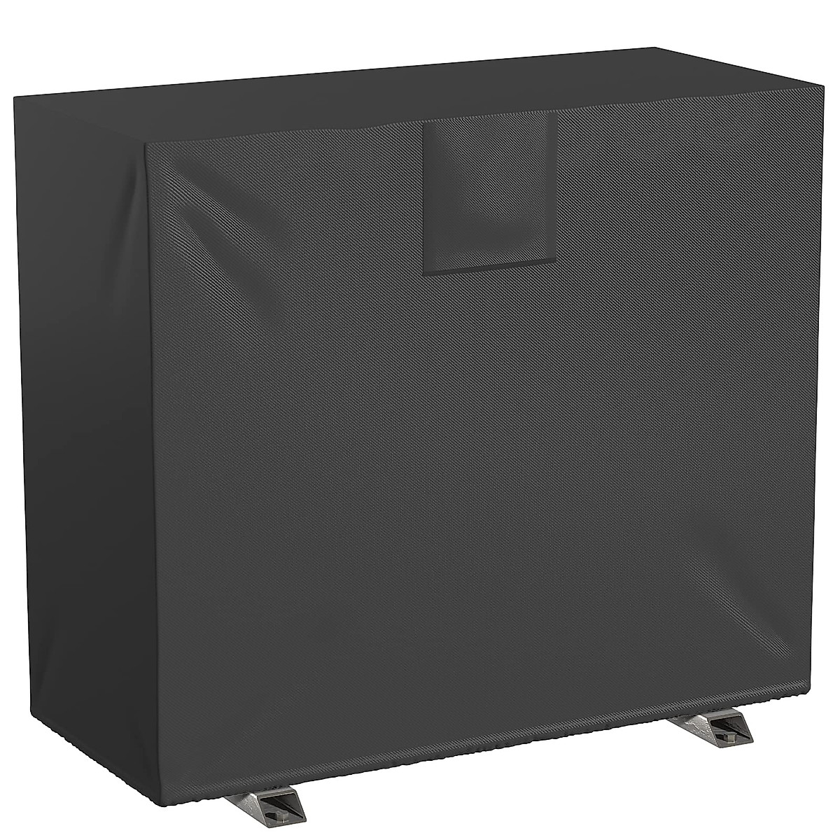 BEWAVE Split Air Conditioner Cover for Outside Compressor Units Waterproof AC Cover with Vent Hole for Outdoor Mini Split System AC Unit Fits up to 37.8 x 16.5 x 32.6 inches