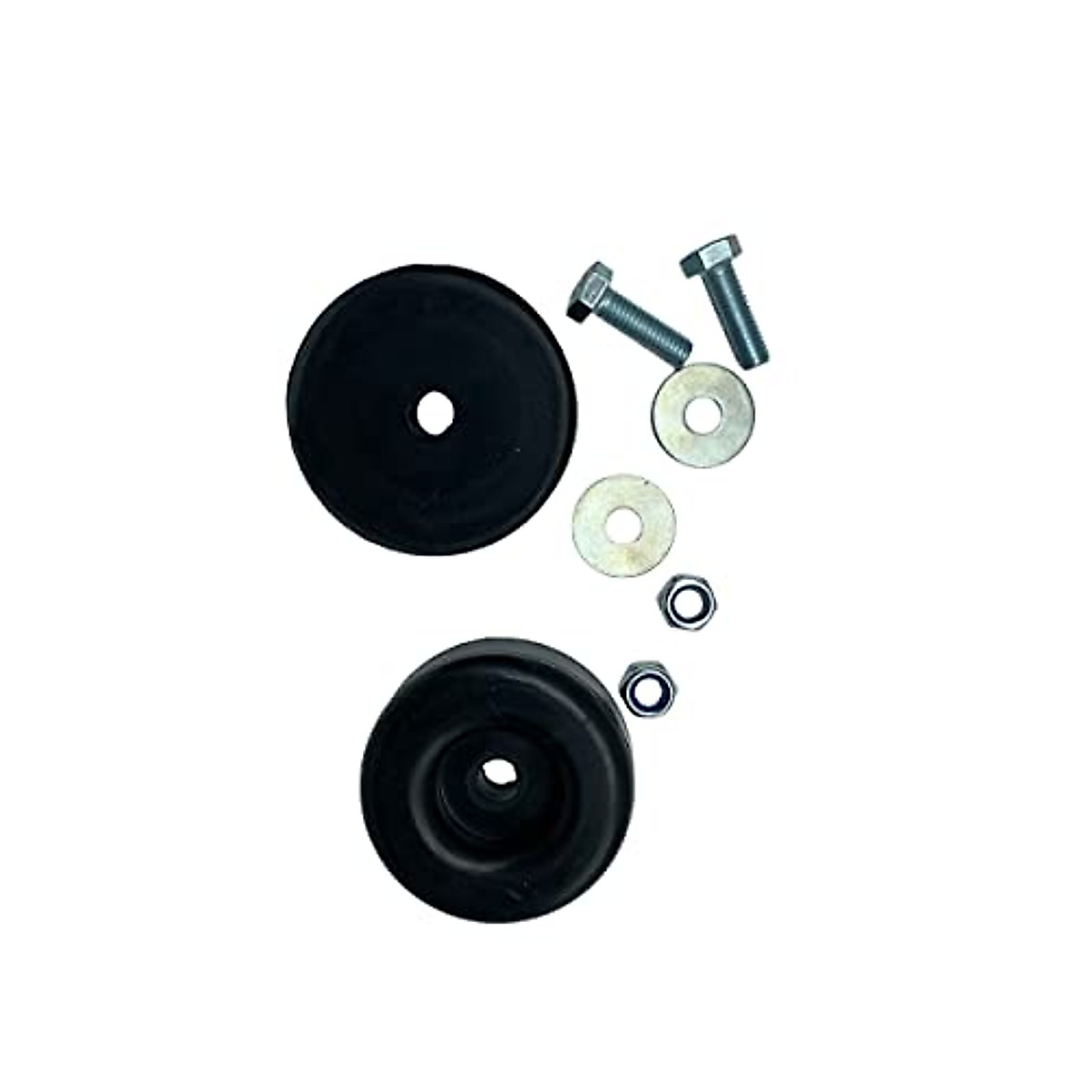 Sellerocity Brand 2 Pack Extreme Heavy Duty Rubber Foot (Feet) Pads Anti Vibration Isolator 1" X 2.5" For Use On Pressure Washers, Generators, Compressors