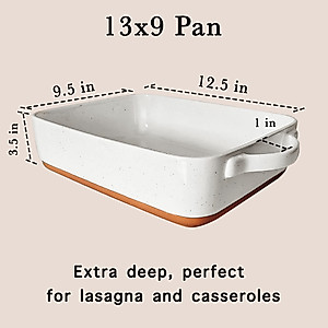 Mora 9x13in Porcelain Baking Dish - Oven to Table, Freezer Safe