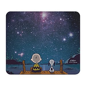 CafePress Spaced Out Peanuts Mousepad Non-Slip Rubber Gaming Mousepad