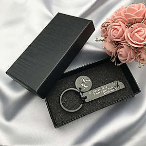 Drive Safe Keychain I Love You I Need You Here With Me Keychain Gifts for Boyfriend Husband Dad