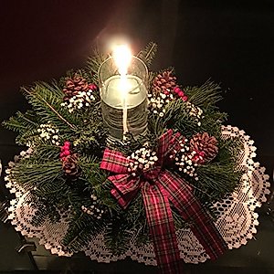 Firefly Dripless 6-Inch Refillable Glass Pillar Candle - Memory, Unity, Prayer and Window Candle Without The Wax Mess - Use Alone, in a Candle Holder or Lantern - for use in The Interior of Your Home
