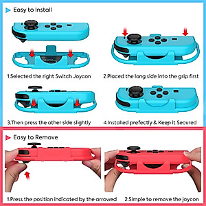 Switch Just Dance Strap, Pro Wristbands for Just Dance 2024 2023 2022 2021 2020 Switch Dancing Games, Hand Free Wrist Straps for Nintendo Switch Dance Accessories, Hand Free Wristband for JoyCon Grip