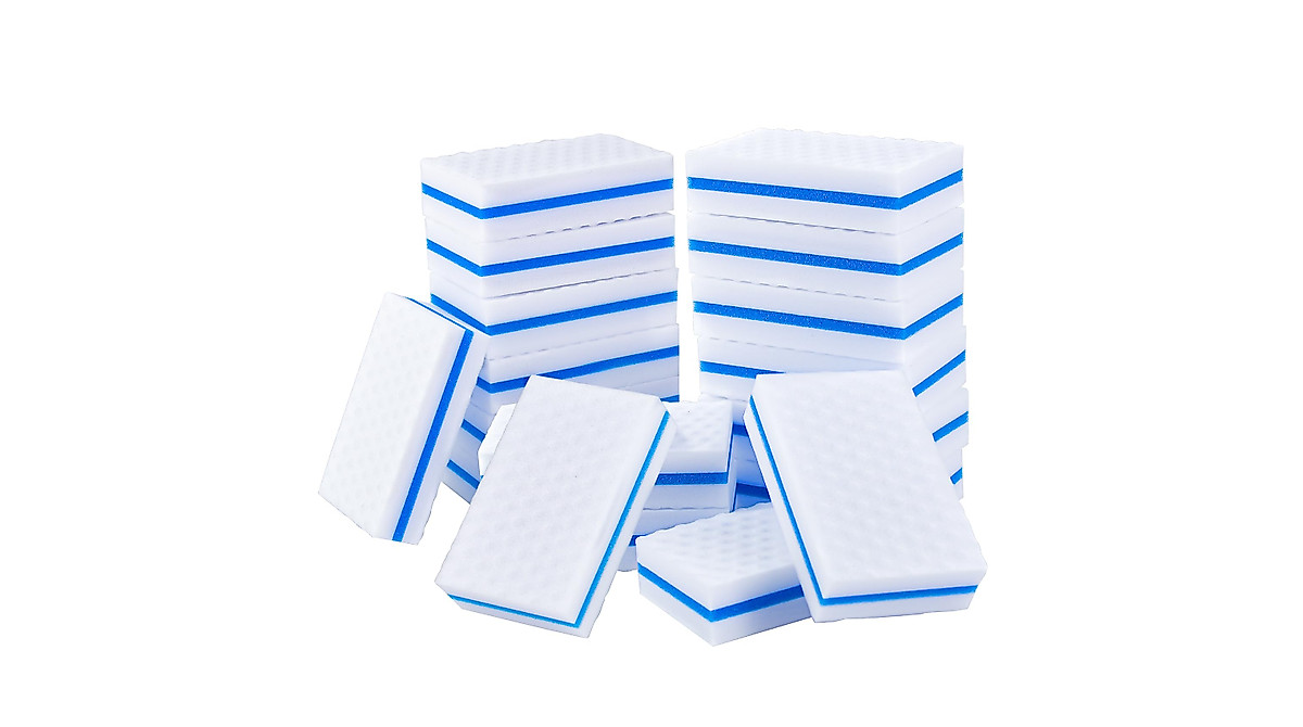 M. Neat Premium Magic Sponge Eraser 20 Pack for Multi-Surface Cleaning