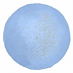 ARTDECO CREATIONS LTD Baby Blue Alcohol Ink Gold Age