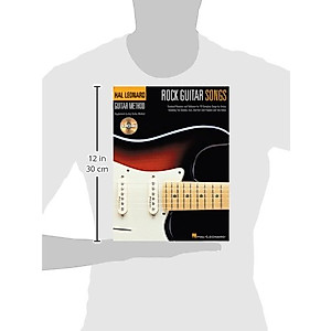 Rock Guitar Songs - Hal Leonard Guitar Method Book/Online Audio