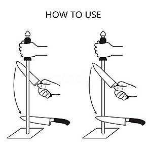 29cm Diamond Knife Sharpener, Professional Knife Sharpening Honer/Stick, Handheld Multifunctional Kitchen Knife Sharpener Sharpening Rod Whetstone #1