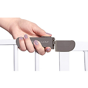 Little Chicks Winston Pressure Mounted Baby Safety Gate with Stay Open Feature, 29.5-39 inches -Model CK037