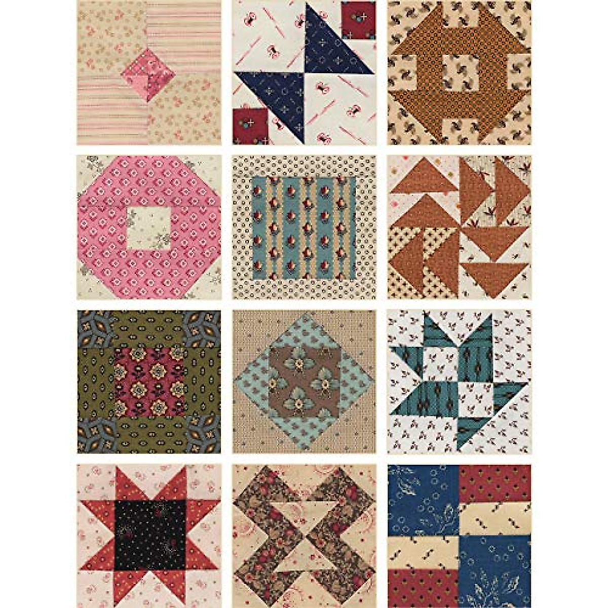 Schoolgirl Sampler: 72 Simple 4" Blocks and 7 Charming Quilts
