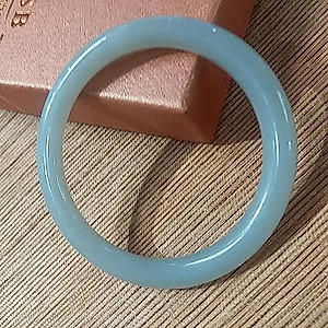 MAOFNNG Hetian Jade and Blue Bracelet Hetian Bracelet Jade Bracelet Bracelet Jade Hetian Jade Bracelet