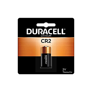 Duracell DLCR2BPK Ultra High Power Lithium Battery, CR2, 3V, 1/EA