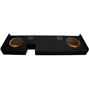 American Sound Connection 2009-2014 Ford F150 Extended Super Cab Truck Dual 10" Custom Fit Sub Subwoofer Box Enclosure