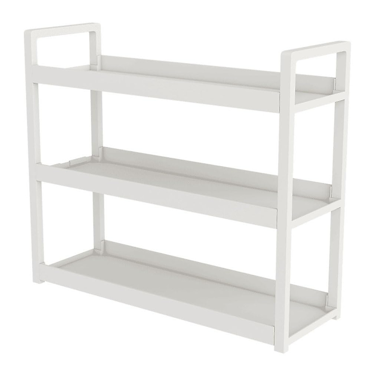 kaileyouxiangongsi Bathroom Counter Organizer, 3-Tier Bathroom Shelf for Bathroom Kitchen Bedroom,Ideal for Organizing Cosmetics, Perfumes, Soaps, Lotions, and More(White)