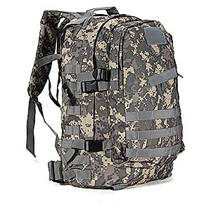 40L 3D Outdoor Sport Military Tactical climbing mountaineering Backpack Camping Hiking Trekking Rucksack Travel outdoor Bag (ACU)