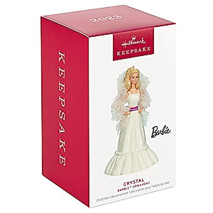 Hallmark Keepsake Christmas Ornament 2023, Crystal Barbie Ornament, Gifts for Her