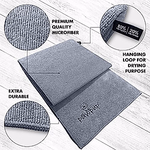PAWPUP Dog Towel Super Absorbent - Pack of 2 - Quick Drying Super Soft Microfiber Pet Towel for Dogs, Cats and Other Pets