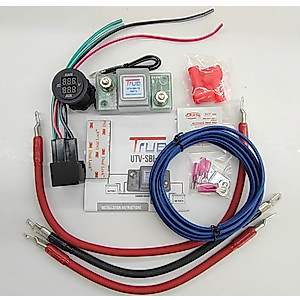 TRUE® UTV-SBI-CM UTV Dual Battery Connect & Monitor Kit