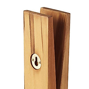 The Lakeside Collection Jumbo Clothespin Towel Holder Wall Hook - Farmhouse Bathroom Accent