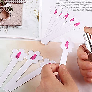 TBoxBo 200 Pack Perfume Test Strips Flower Shape Perfume Paper Strips Premium Fragrance Test Strips for scents and Essential Oils, QEE2124151ADS