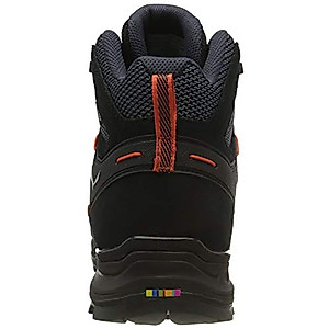 Salewa Men's Alp Mate Mid Waterproof Trekking & Hiking Boot - Black Out/Fluo Orange - 10